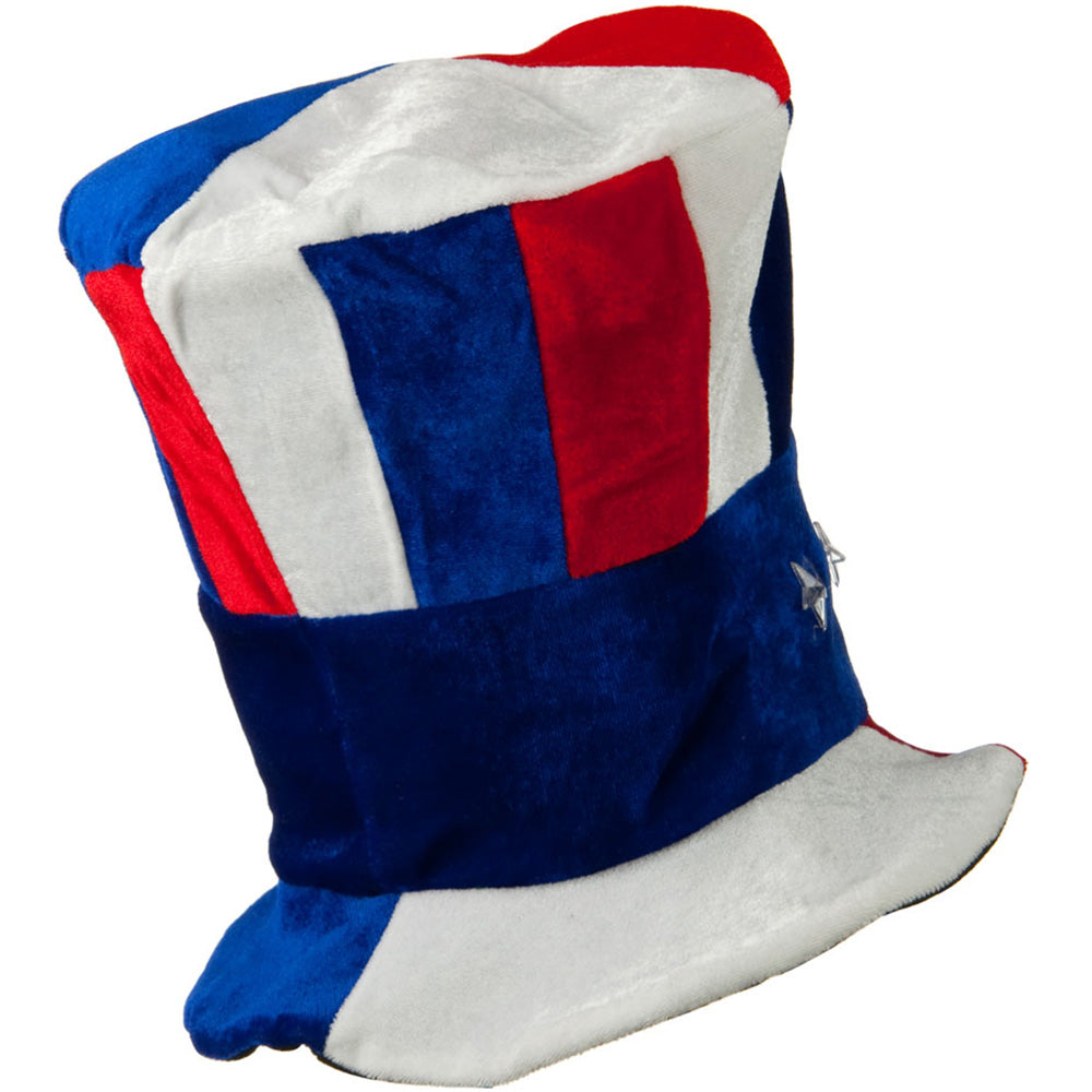 RWB Tall Hat with Red Light | Costume Hat | e4Hats – e4Hats.com