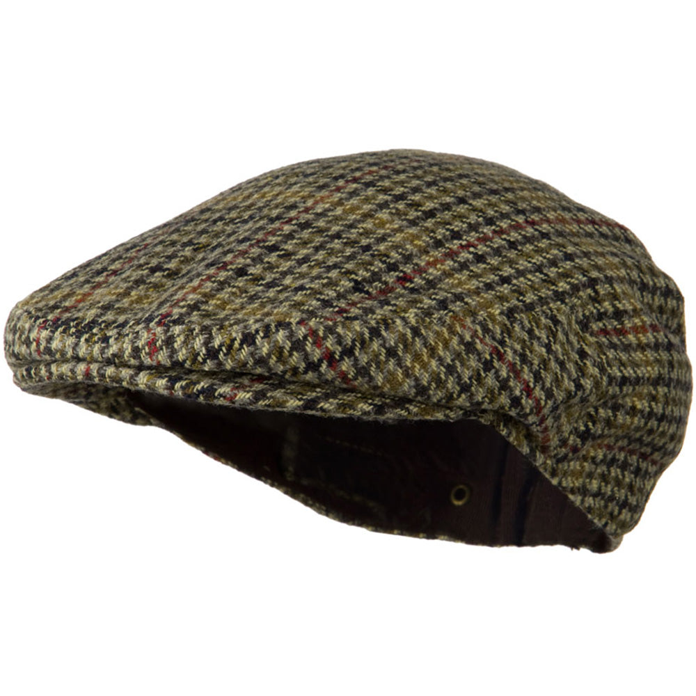 Wool Snap Front Men's Ivy Cap | Ivy/Ascot Hat | e4Hats – e4Hats.com