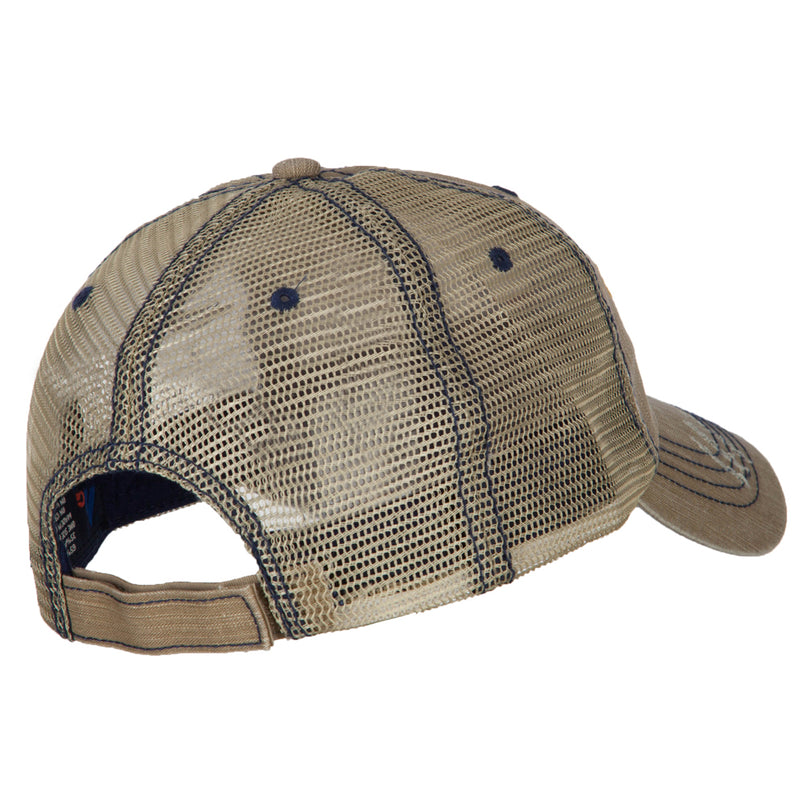 US Coast Guard Embroidered Low Profile Cotton Mesh Cap | Enforcement ...