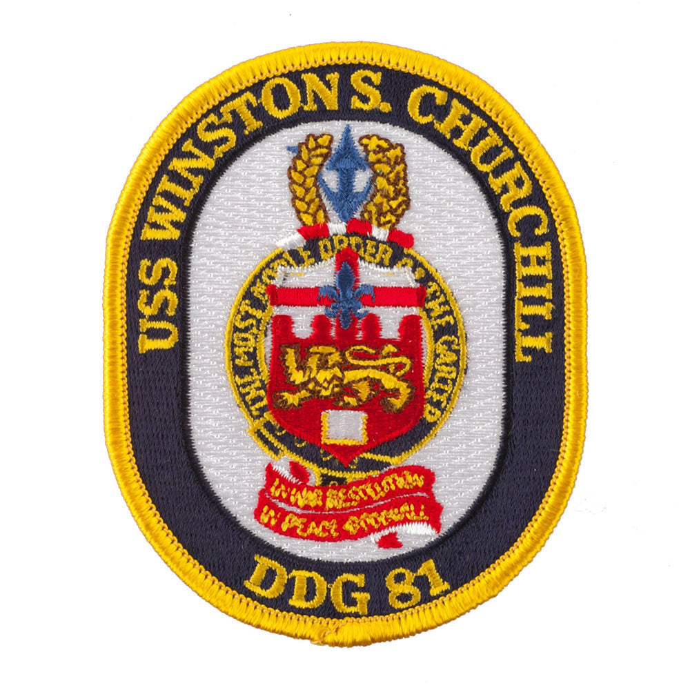 USS Solid Border Patches | Navy Patch Design | e4Hats – e4Hats.com
