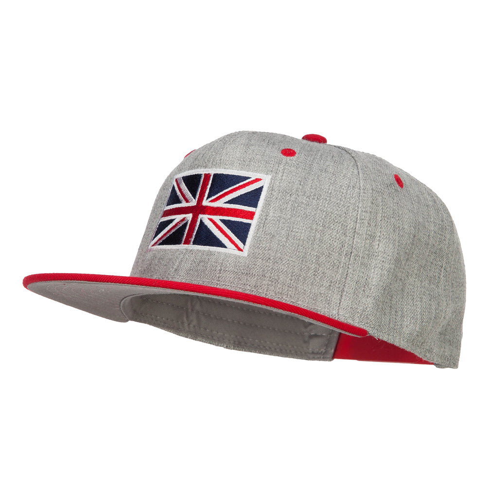United Kingdom Flag Embroidered Two Tone Cap | Foreign Country Designed ...