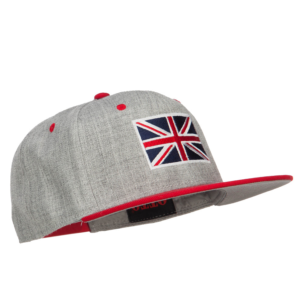 United Kingdom Flag Embroidered Two Tone Cap | Foreign Country Designed ...