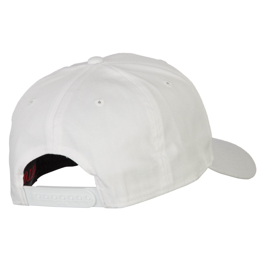 US Coast Guard Veteran Anchors Embroidered Solid Cotton Pro Style Cap ...
