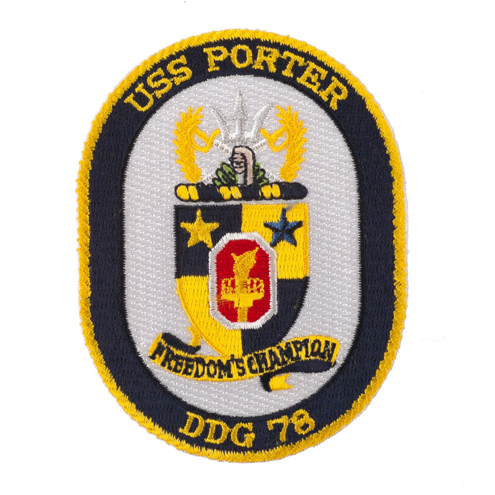 USS Twisted Rope Patches | Navy Patch Design | e4Hats – e4Hats.com