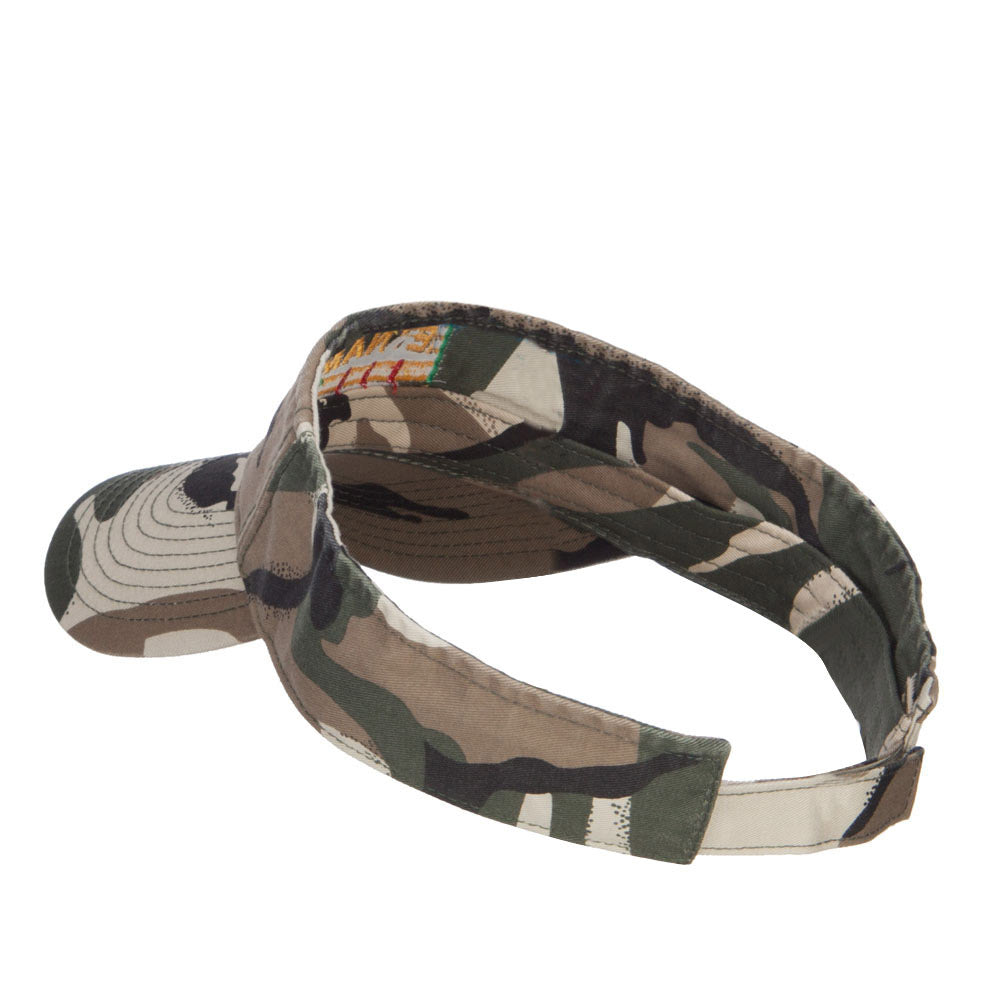 Vietnam Veteran Embroidered Military Visor | Veterans/Retired Designed ...