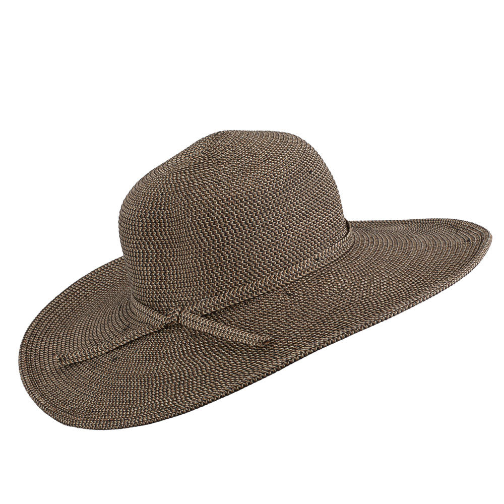 UPF 50+ Self Tie Flat Brim Hat | UV Sun Block Hat | e4Hats – e4Hats.com