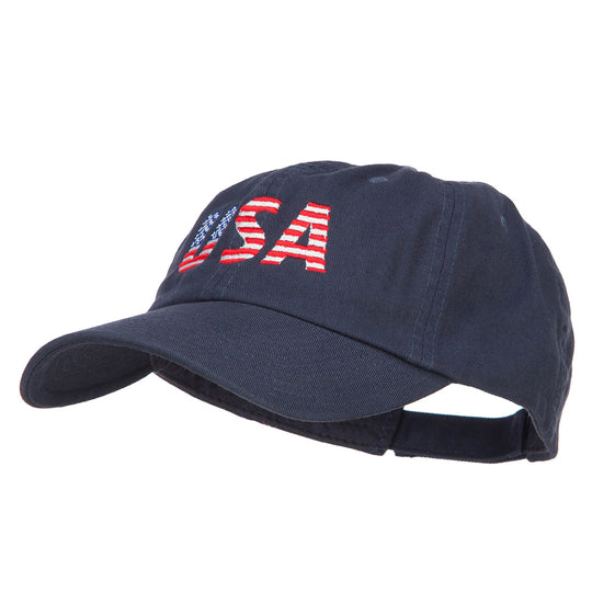 America USA Flag Embroidered Low Profile Cap | Foreign Country Designed ...